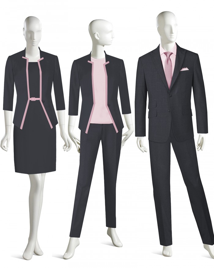 Custom Hotel Front Desk Uniforms, Concierge Uniforms, Front Office Attire
