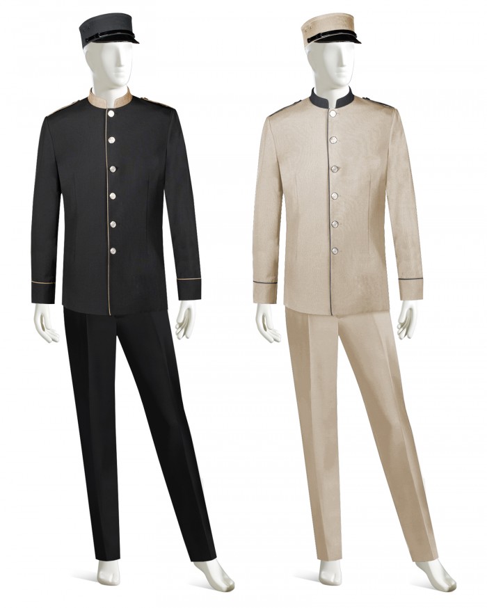 Custom Doorman Uniforms, Bellman Uniforms, Valet Uniforms